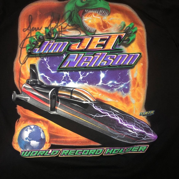 Shirts | Land Speed Record Jim Neilson Jet Race Racing Salt | Poshmark